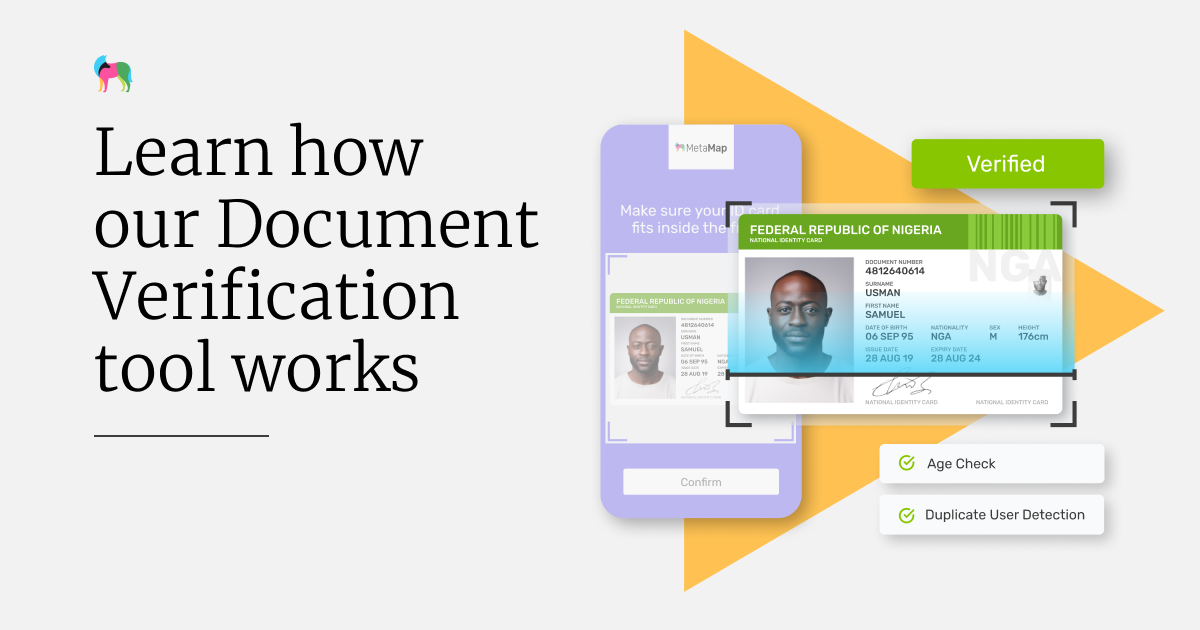 Document Verification tool for KYC • MetaMap