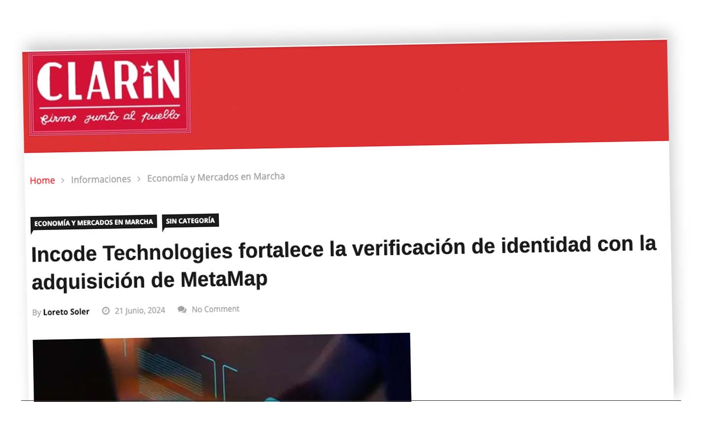 Incode and MetaMap Strengthen Identity Verification • MetaMap